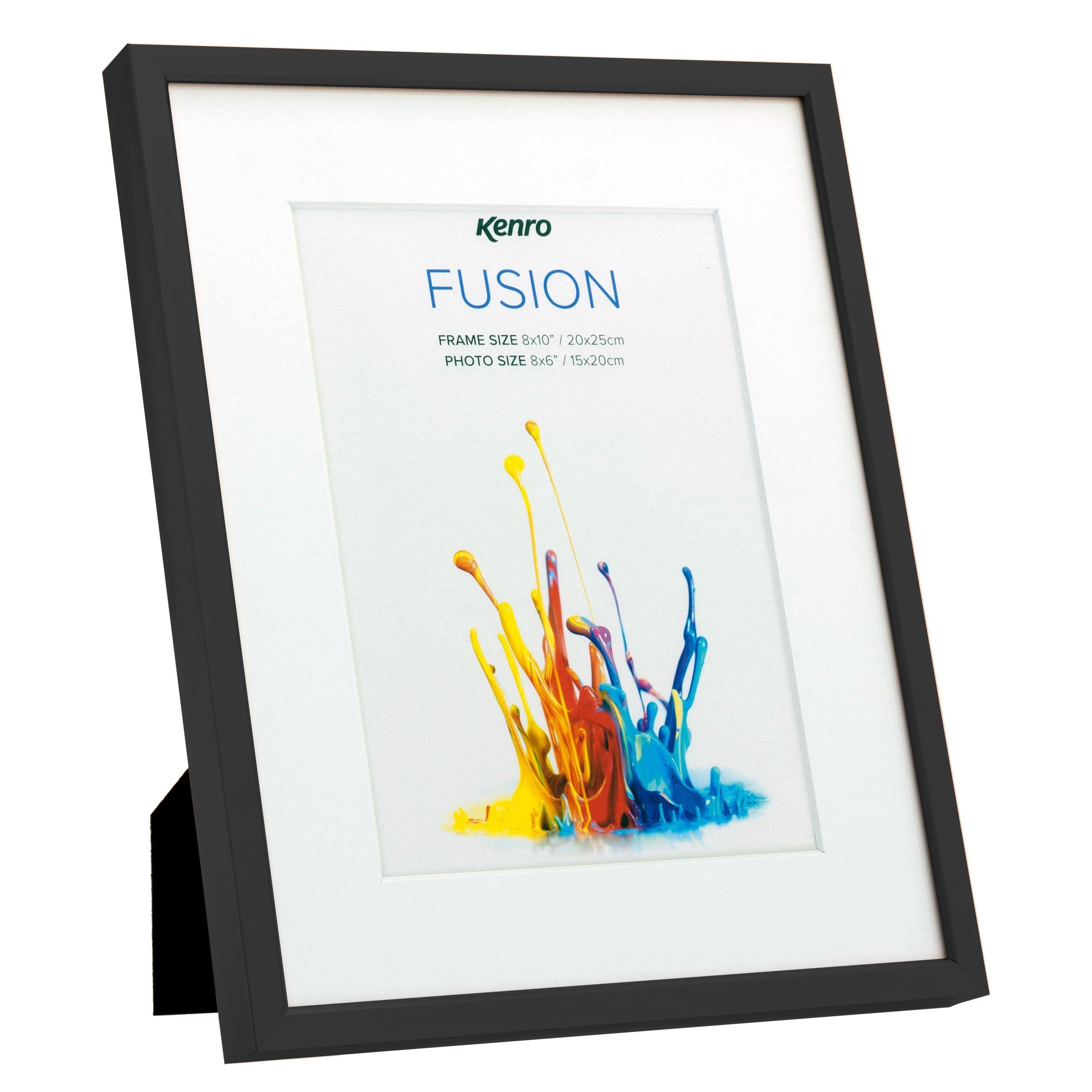 Fusion Classic Series Photo Frames (Black) – Kenro