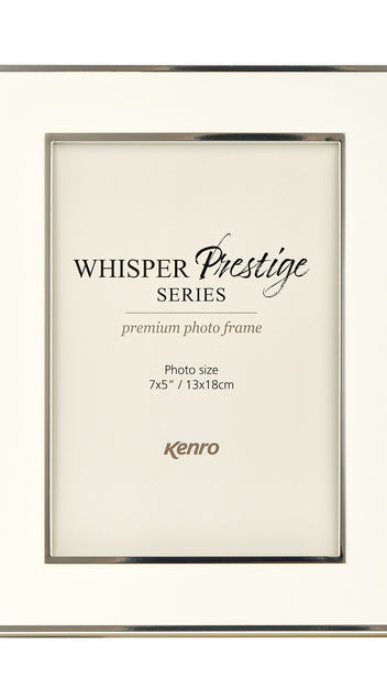Whisper Prestige Silver Plated Photo Frames – Kenro