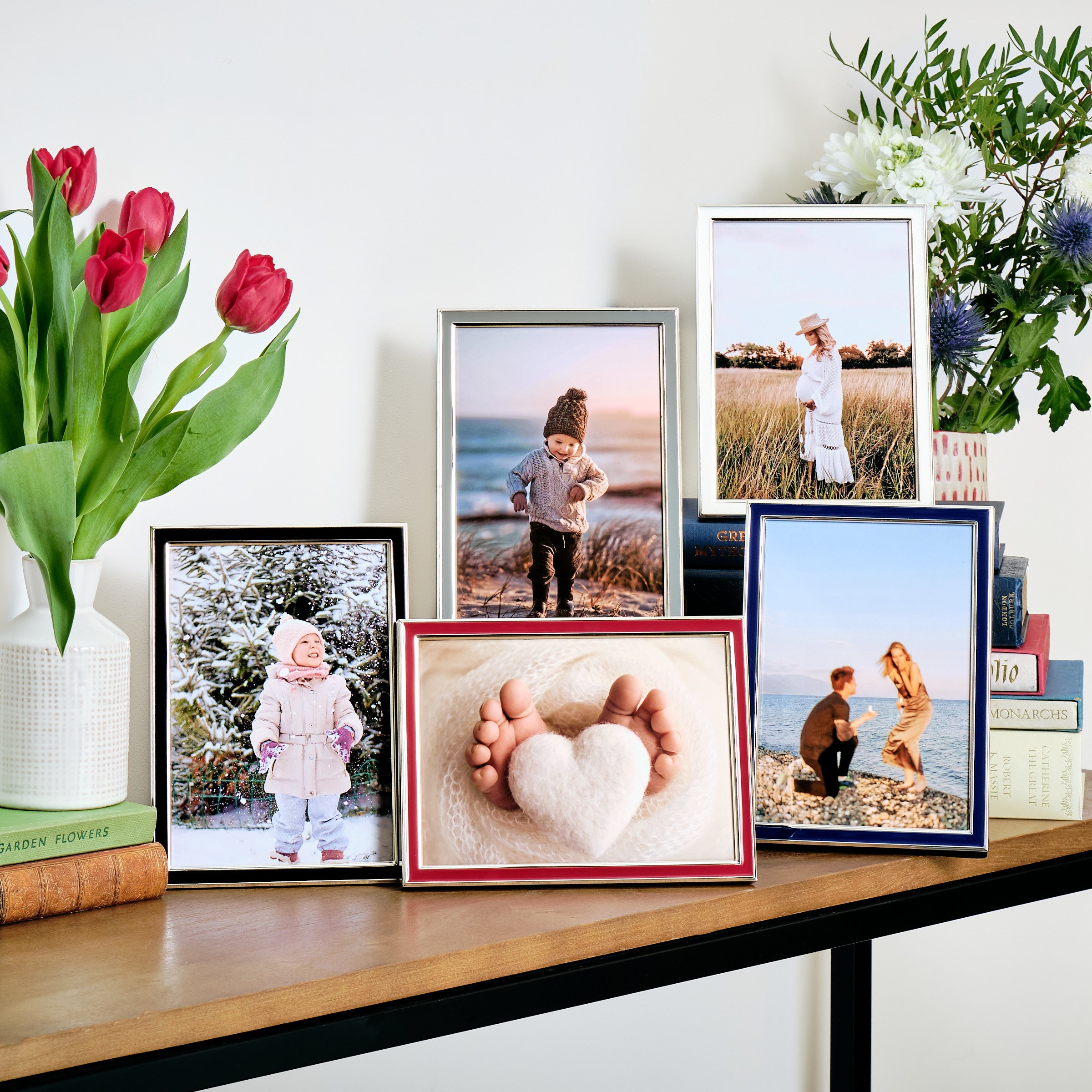 Whisper Slimline Photo Frames (Blue) – Kenro