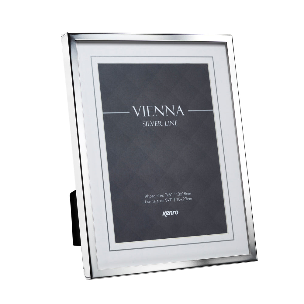 Vienna Silver Line Photo Frames – Kenro