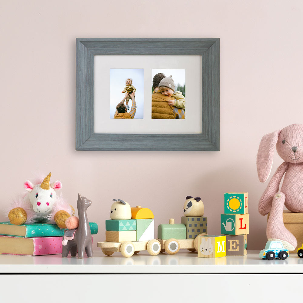 Bergamo Rustic Series Photo Frames (Grey) – Kenro