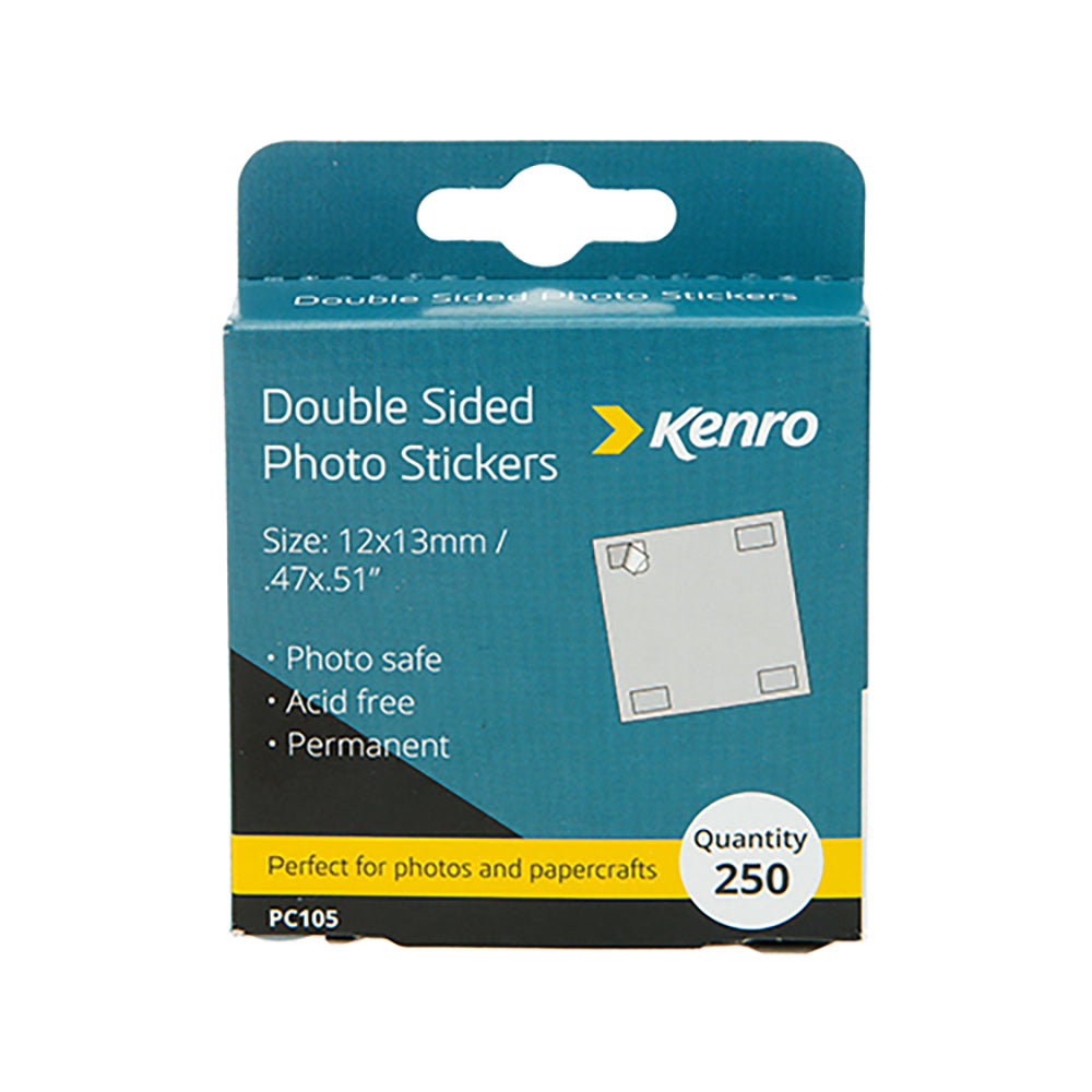 Double Sided Adhesive Tabs for Photo Albums (box of 250) – Kenro