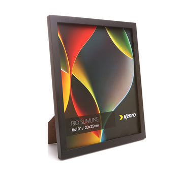 Rio Slimline Collection Photo Frames (Black) – Kenro
