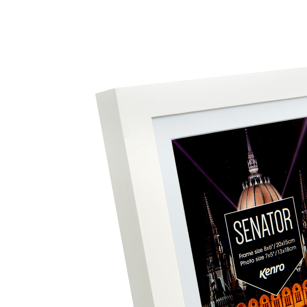 Senator Series Photo Frames (White) – Kenro